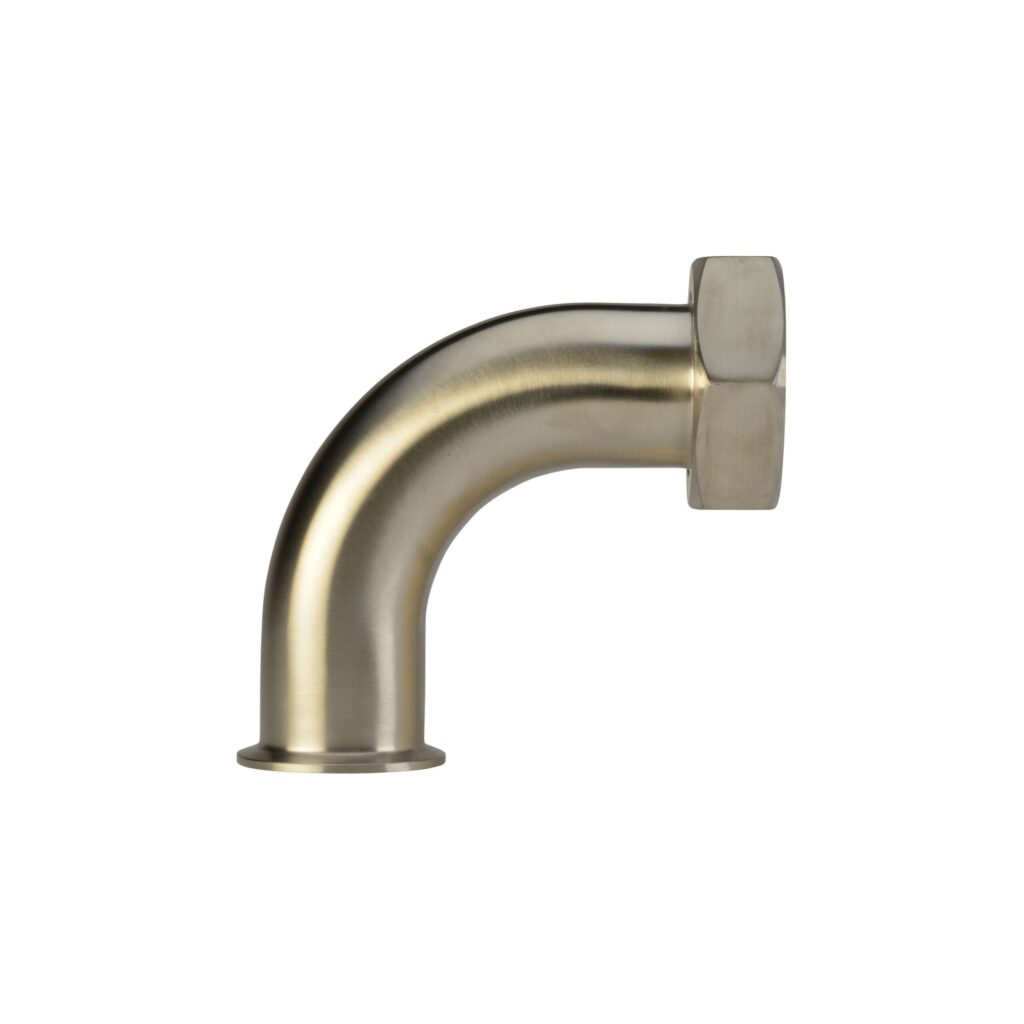 Clamp x Plain Bevel Seat 90 Elbow With Hex Nut (2FMP-14) – Wayland