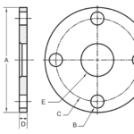 Slip On Tube Flange 150# (38SL) – Wayland